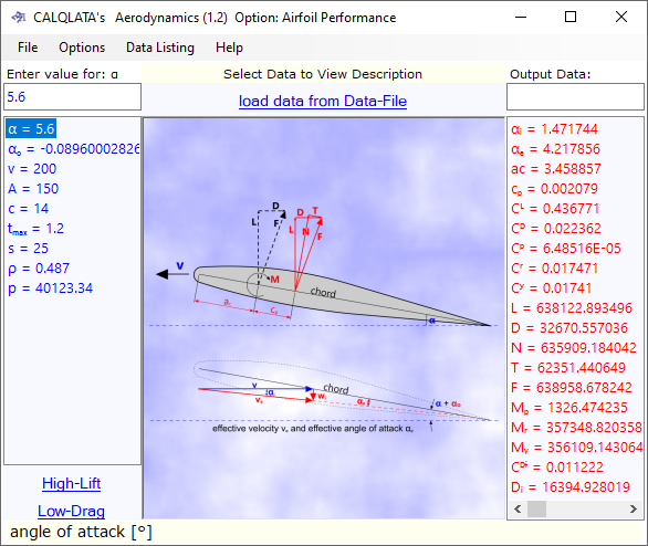 Aerodynamics Calculator v1 | CalQlata